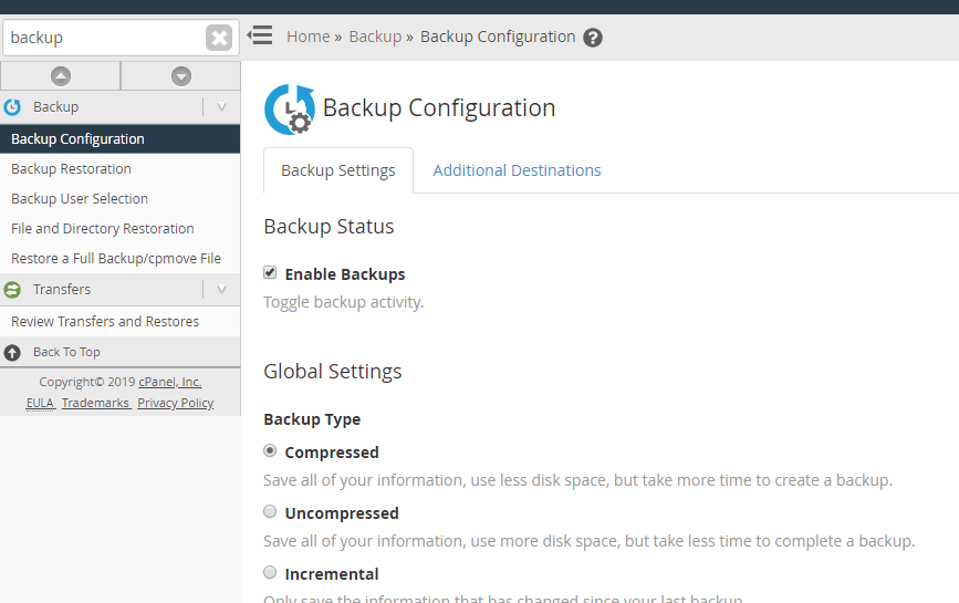 Whm Backup To Ssh Storage Backing Up Whm To Ssh And Ftp Storage