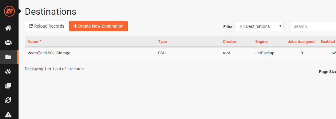 Setting Up Ftp And Ssh Storage With Jetbackup Jetbackup Ssh Storage