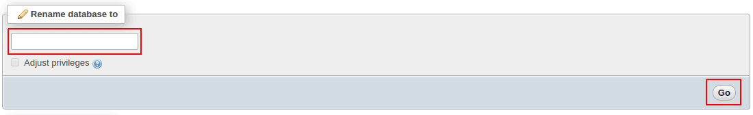 Rename a Database in phpMyAdmin | Web Hosting KB Rename a Database in phpMyAdmin | Web Hosting KB