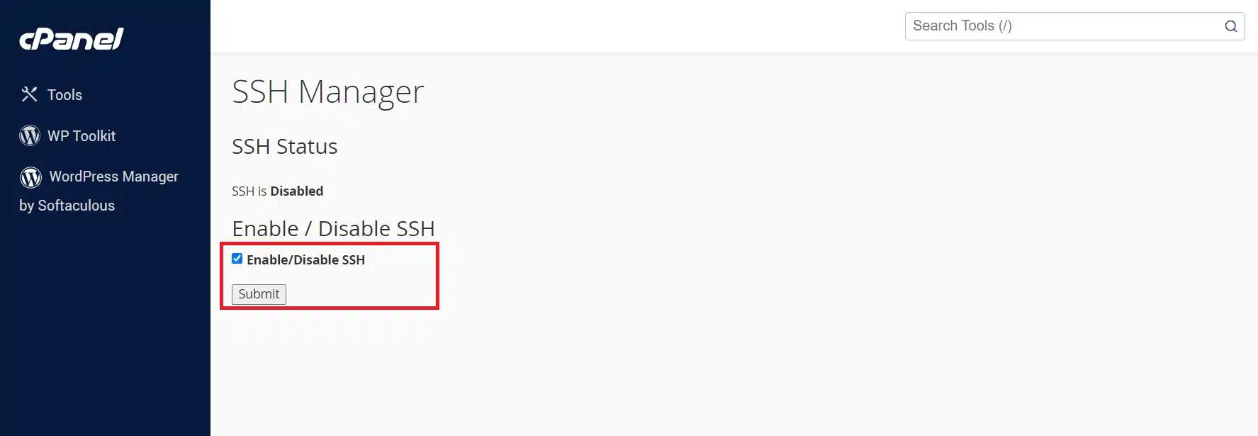 How to Enable and Disable SSH from cPanel | Web Hosting KB How to Enable and Disable SSH from cPanel | Web Hosting KB